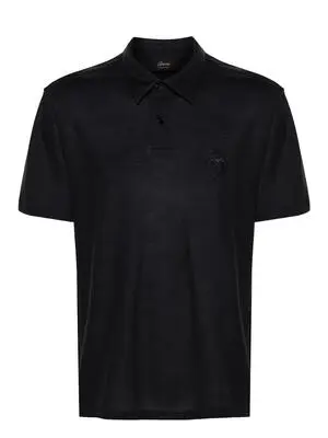 Brioni Wool Polo Shirt - Multicolor
