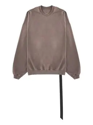 Rick Owens Crewneck Cotton Sweatshirt - Cream