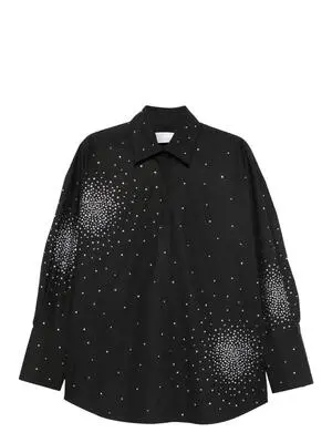Giuseppe Di Morabito Crystal-embellished Cotton Shirt - Multicolor