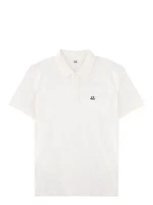 C.P. COMPANY Polo With Logo - White