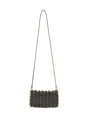 Rabanne 1969 Nano Flip Bag Shoulder Bag - Black