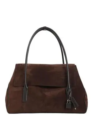 TOM FORD Calf Leather Shoulder Bag - Brown