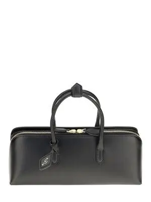 Alaïa Small Delta Nubuck Handbag - Black