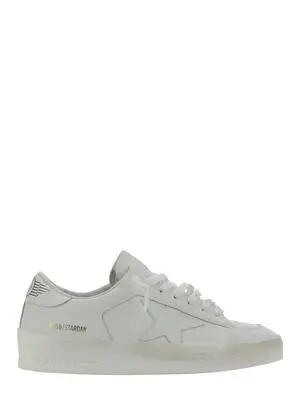 GOLDEN GOOSE Stardan Leather Sneakers - White