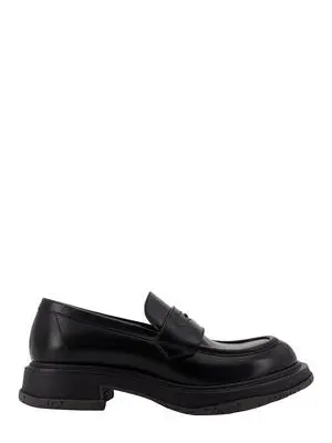 Gucci Leather Loafers - Black