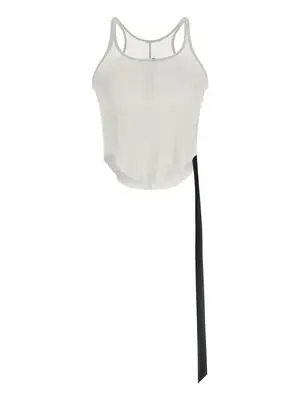 Rick Owens Drkshdw Women 'Basic' Tank Top White