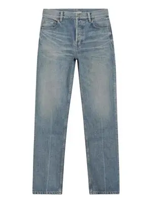 Saint Laurent Straight-leg Denim Jeans - Blue