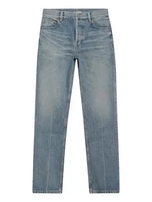 Saint Laurent Straight-leg Denim Jeans - Blue