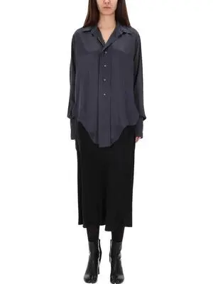 MAISON MARGIELA MAISON MARGIELA Long-Sleeved Shirt Gray