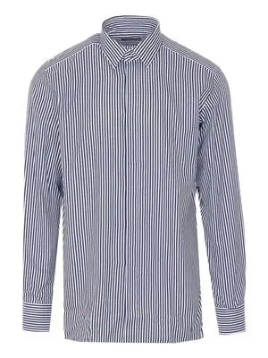 TOM FORD Tom Ford Men Striped Shirt Blue