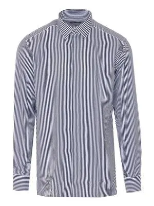 TOM FORD Striped Shirt - Blue