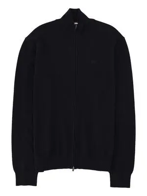BOSS Cardigan With Logo - Blue