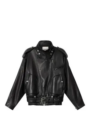 Isabel Marant Étoile Jackets Leather Jackets - Black