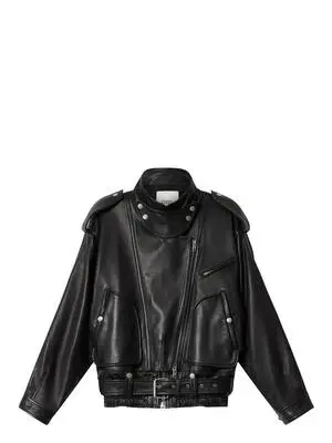 Isabel Marant Étoile Leather Jacket - Black