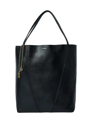 Chloé Large Spin Tote Bag - Black