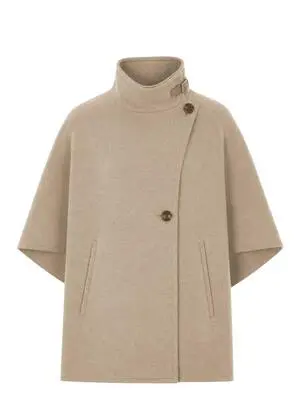 Max Mara Cashmere Cape - Cream