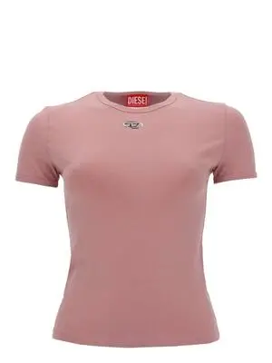 DIESEL® Diesel Women T-Shirt T-Uncutieslong-Od Pink