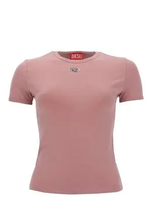 DIESEL® DIESEL T-UNCUTIESLONG-OD T-Shirt Pink
