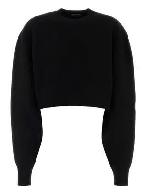 TOM FORD Wool Blend Oversize Sweater - Black