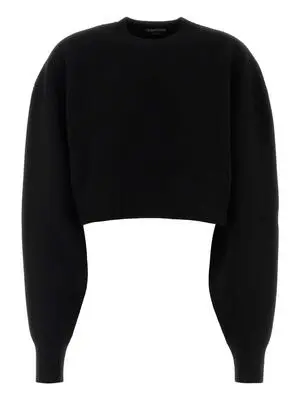 TOM FORD TOM FORD Wool Blend Oversize Sweater Black
