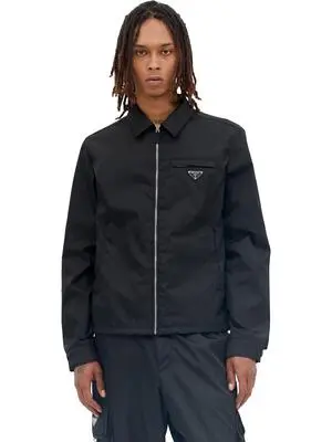 Prada Re-nylon Blouson Jacket - Black