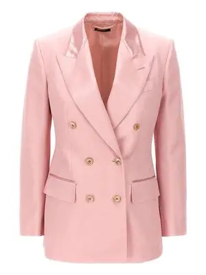 TOM FORD Double-breasted Blazer - Pink