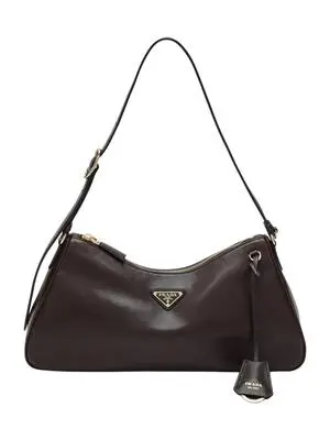 Prada Aimee Shoulder Bag In Nappa Leather - Brown