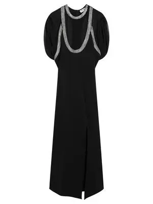 Attico Viscose-blend Dress - Black