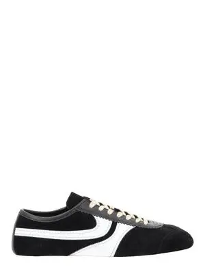 Dries Van Noten Suede Sneaker - Black