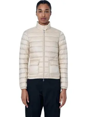 Moncler Lans Down Jacket - Cream
