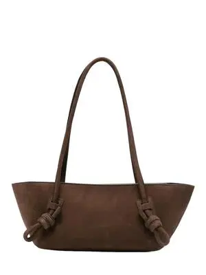 Hereu Calf Leather Shoulder Bag - Brown