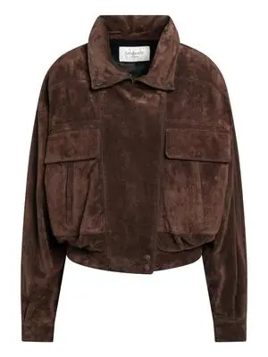 Saint Laurent Vintage Suede Leather Jacket - Brown