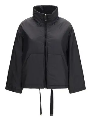 Max Mara Short Padded Canvas Jacket - Black
