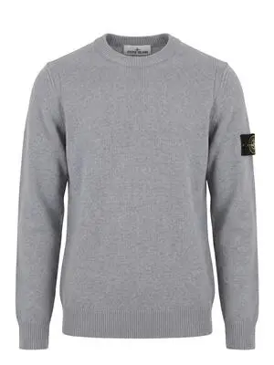 Stone Island Lambswool Crew Neck Pullover - Multicolor
