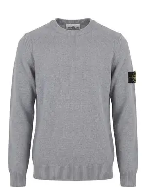 Stone Island Lambswool Crew Neck Pullover - Multicolor