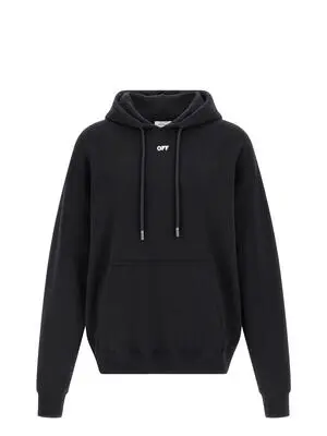 Off-White Paint Arrow Skate Hoodie - Black