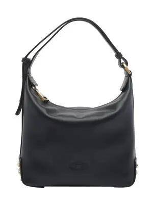 TOD'S Mini Metal Dots Handbag - Black