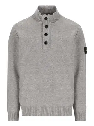 Stone Island Wool Sweater - Multicolor