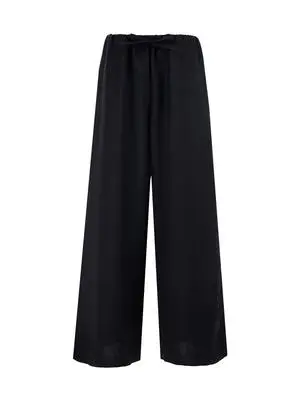 TOTEME Wool Trouser - Black