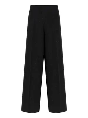Herno Micro Sequin Pants - Black