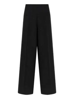 Herno HERNO Micro Sequin Pants Black