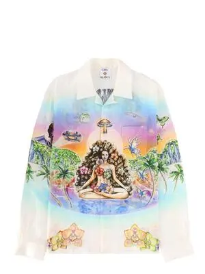 Casablanca Innocence Shirt With Print - Multicolor