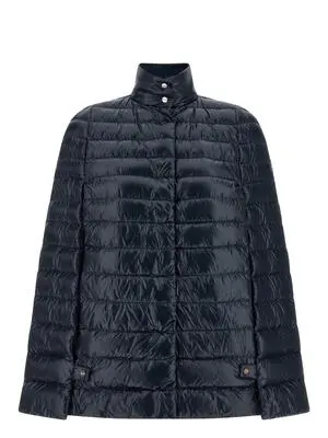 Herno Cape Down Jacket - Blue