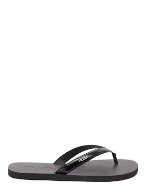 Prada Brushed Leather Sandals - Multicolor