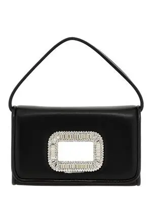 ROGER VIVIER Pilgrim Micro Handbag - Black