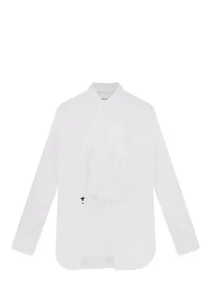 Dior DIOR Cotton Jabot Shirt Multicolor