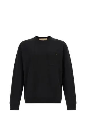 Valentino Garavani Vgold Sweatshirt - Black