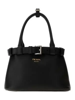 Prada Leather Mini Bag - Black