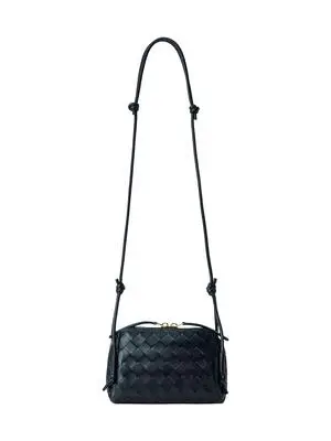 Bottega Veneta Intrecciato Concert Pouch - Black