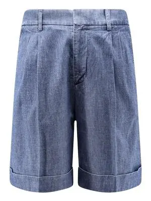 Valentino Garavani Valentino Men Valentino Denim Shorts Multicolor